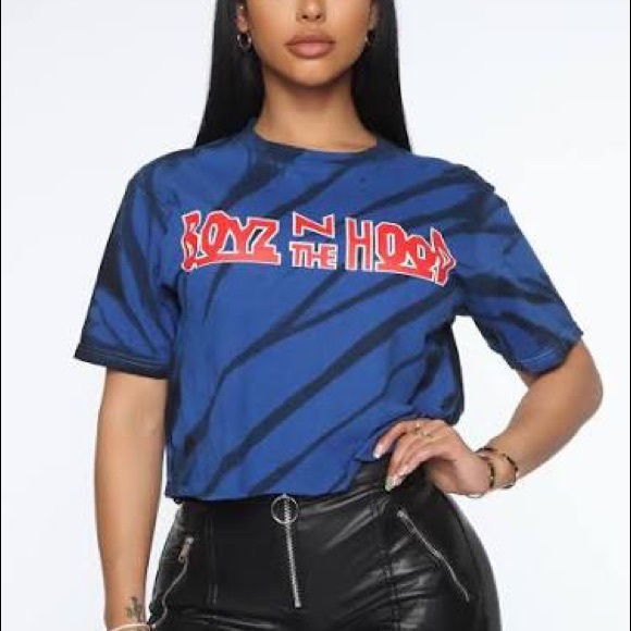 Fashion Nova | Tops | Boyz N The Hood Crop Top By Fashion Nova | Poshmark